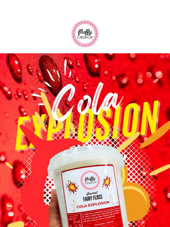 Fluffy Crunch: 🥤 Taste the fluffy and sour fun with Cola Explosion ...
