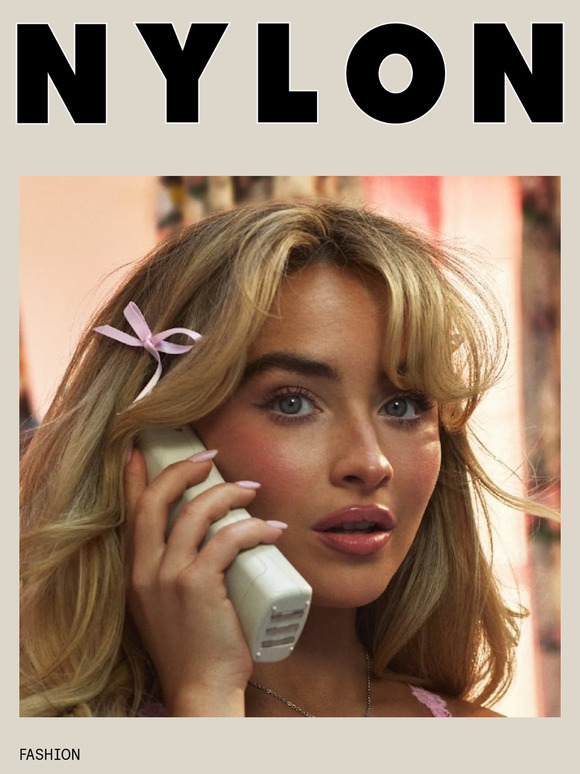 Nylon: Sabrina Carpenter Goes Full '90s Bombshell In SKIMS Campaign ...