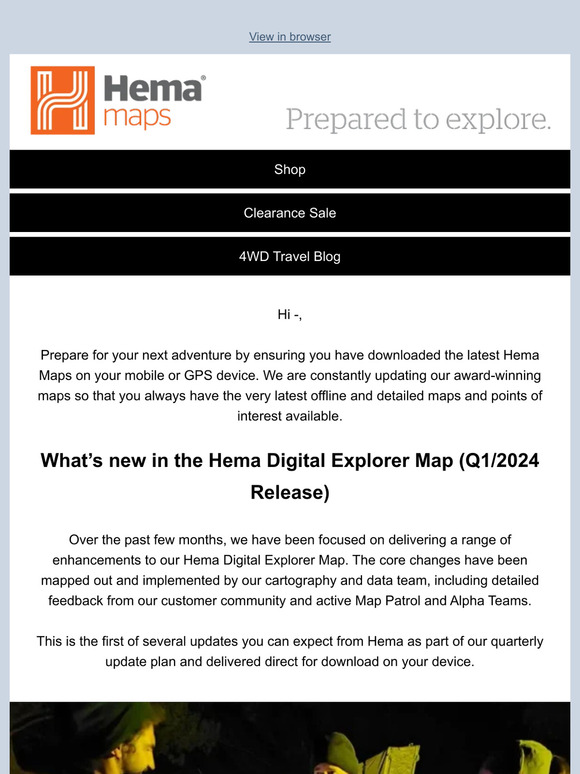 Hema Maps: Hema Digital Explorer Map updated! | Milled