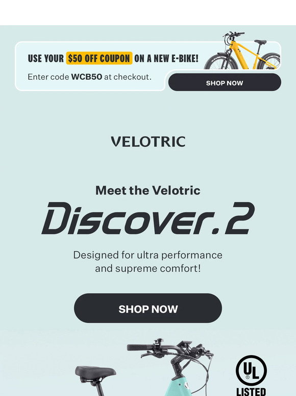 Velotric: Meet our revolutionary commuter E-bike: Velotric Discover 2 ...