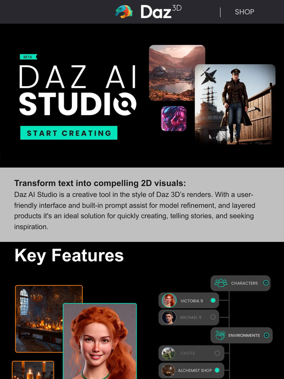 DAZ 3D: Announcing Daz AI Studio | Milled