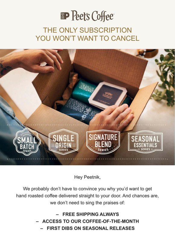 Peet's: Sip your way through a Peet’s subscription | Milled