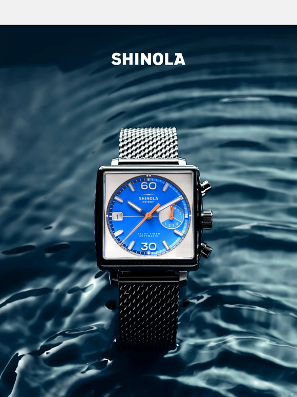 Shinola Detroit Email Newsletters: Shop Sales, Discounts, and Coupon Codes