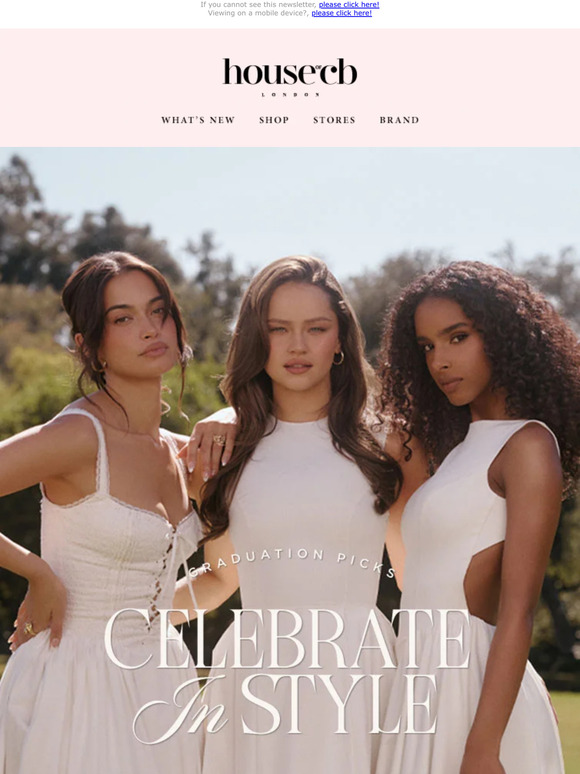 House of CB: Graduation Dress Code | Milled