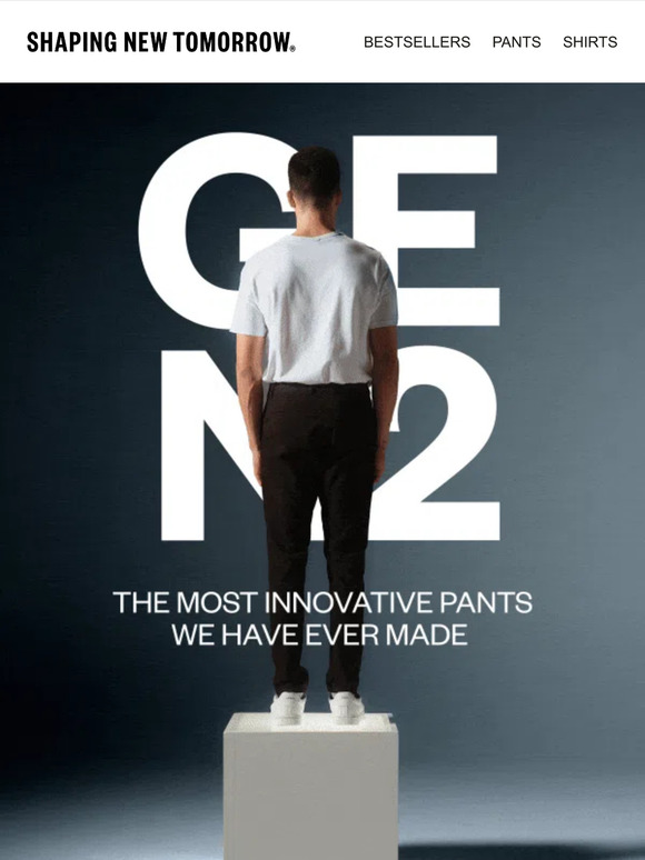 Shaping New Tomorrow: —, meet the most innovative pants we have ever ...