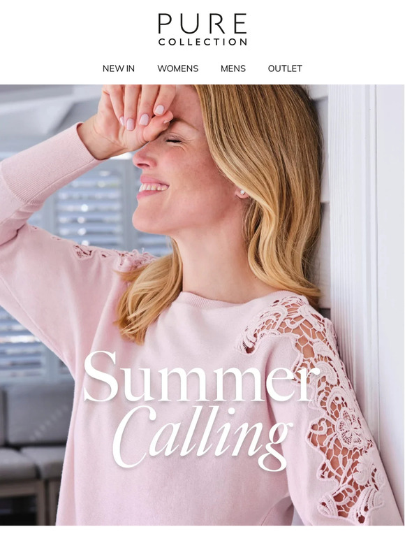 Pure Collection Email Newsletters: Shop Sales, Discounts, and Coupon Codes