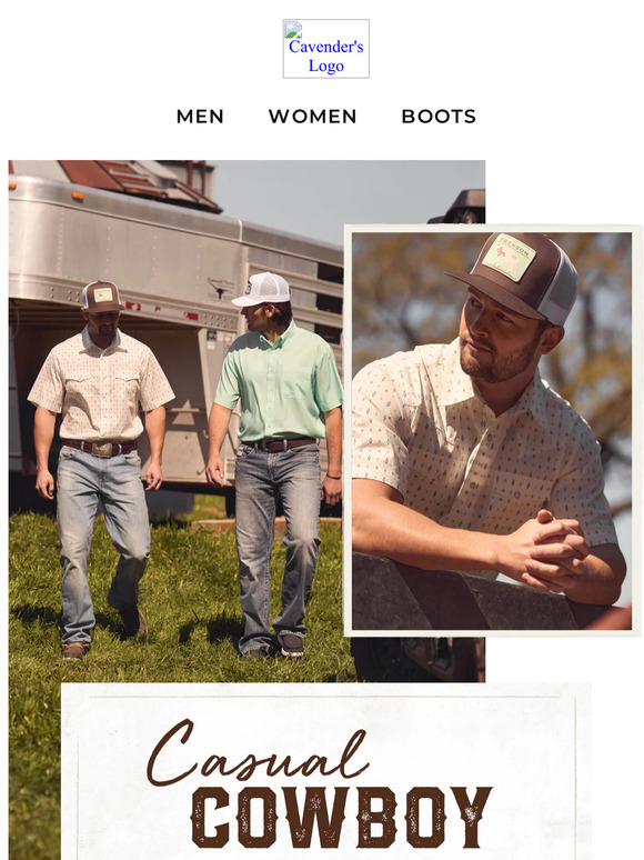 Cavender's: The Casual Cowboy Collection | Milled