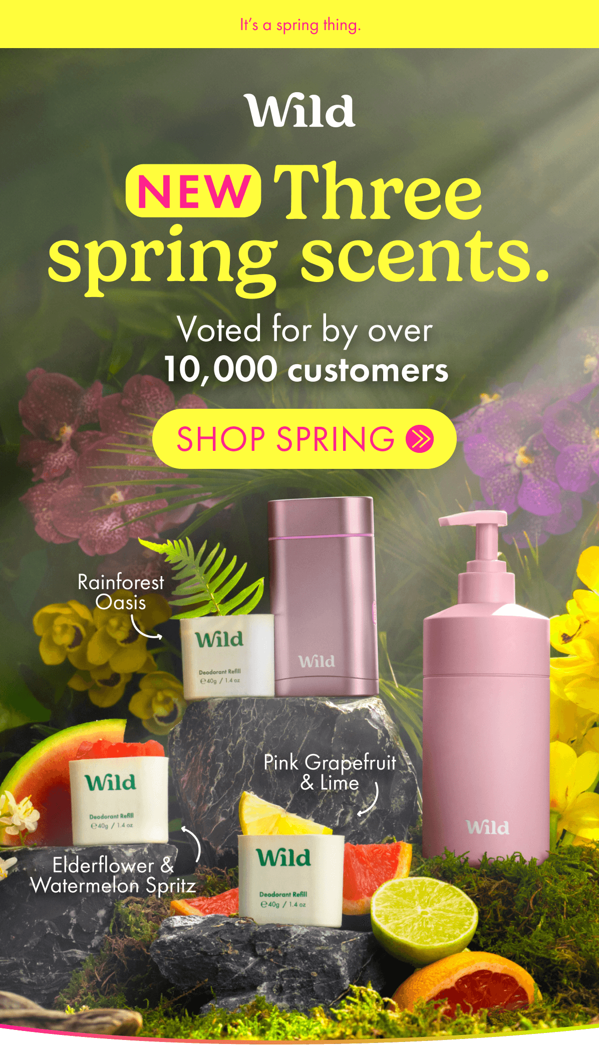 Wild: Three NEW Spring Scents | Milled