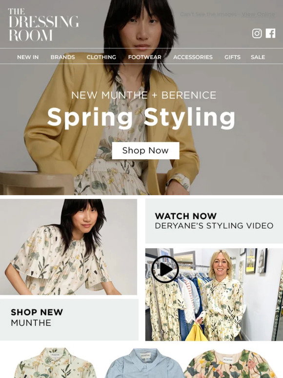 The Dressing Room: Spring Styling: New Munthe + Berenice! | Milled