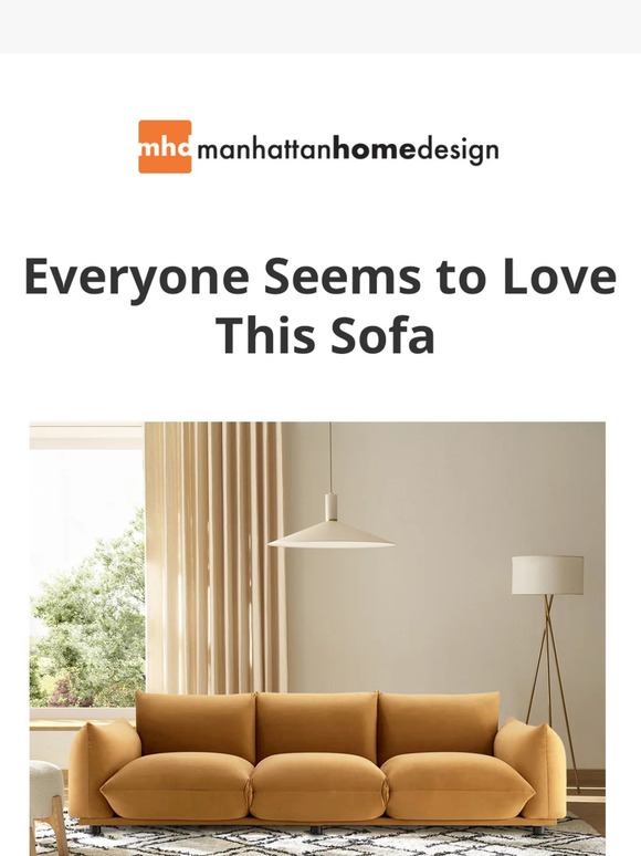 Manhattan Home Design: Instant Hit💥! New sofa selling like wildfire 🔥 ...