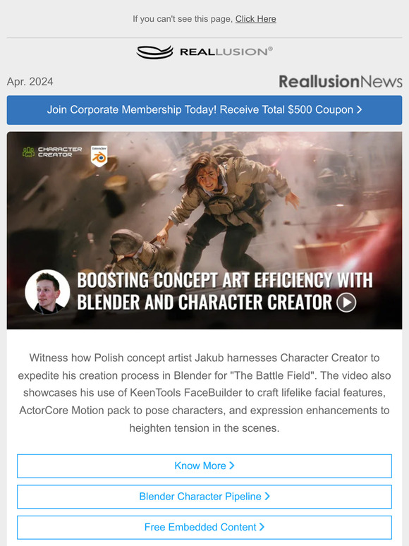 Reallusion: Efficient Character Creation Workflow for Concept Art ...