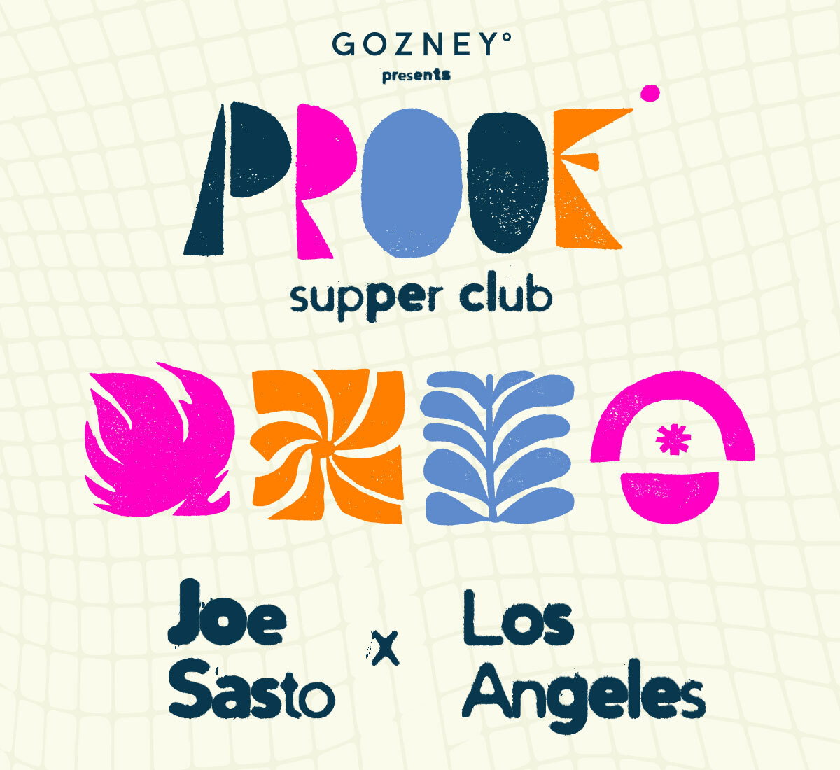 Gozney: Proof Supper Club: the 2024 line up revealed | Milled