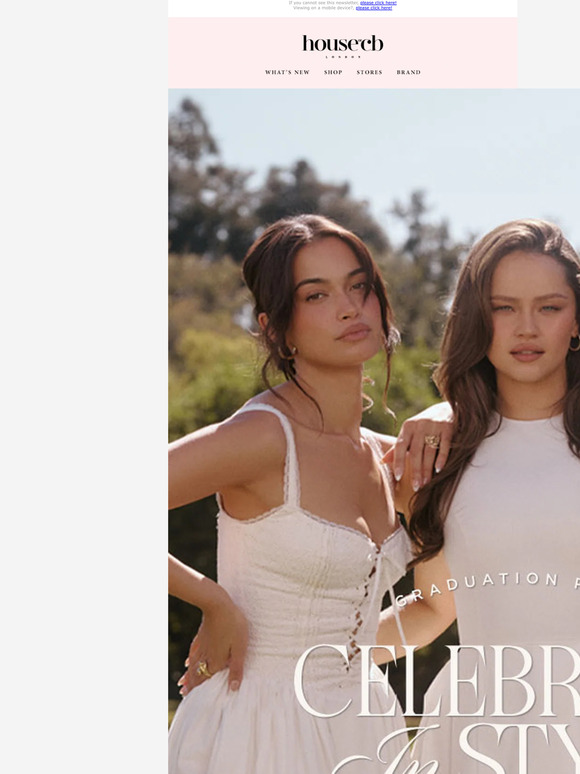 House of CB: Graduation Dress Code | Milled