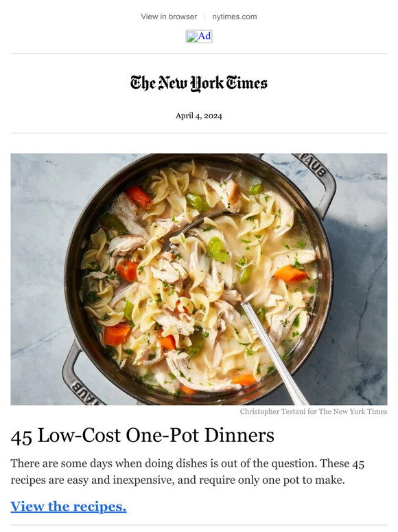 The New York Times Store: Easy one-pot dinners | Milled