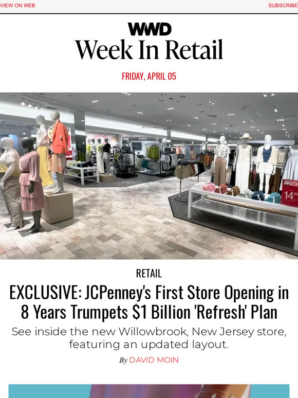 Women's Wear Daily: JCPenney's First Store Opening in 8 Years Trumpets ...