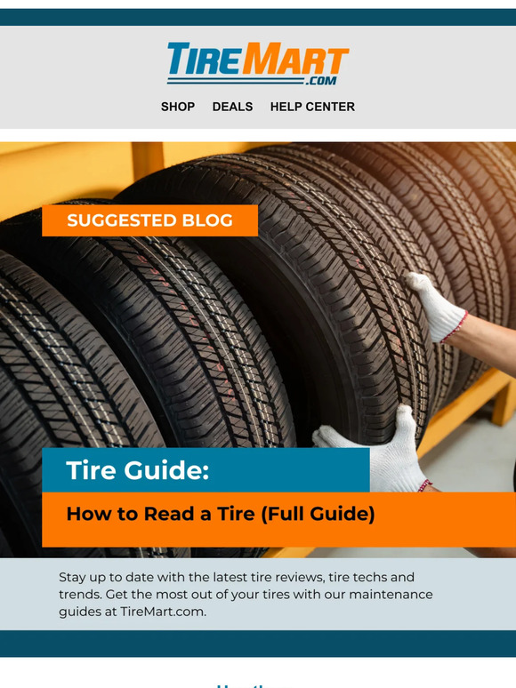 TireMart.com: Decode Your Tires Like a Pro! | Milled