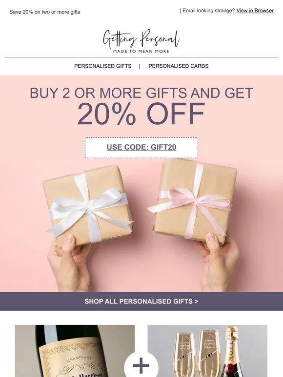 Getting Personal: An exclusive offer, —🛍️ | Milled