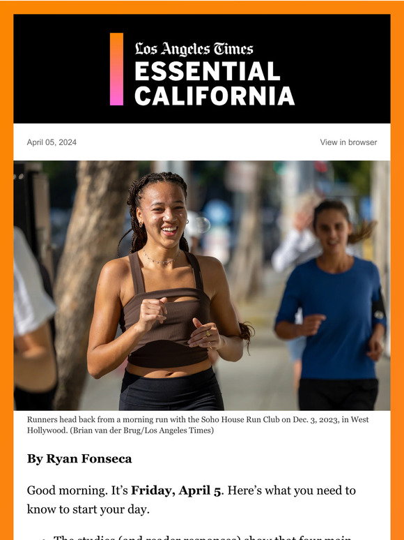 Los Angeles Times: 4 key ingredients to happiness, according to our ...