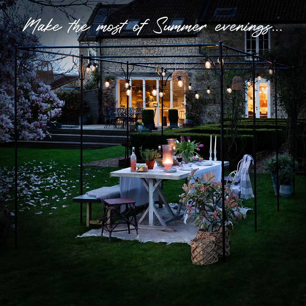 Agriframes: NEW! | Provence Pergola & Venetian Gazebo | Milled