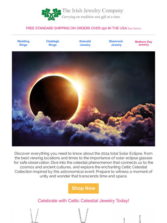 The Irish Jewelry Company: 🌑 Prepare for the 2024 Total Solar Eclipse ...
