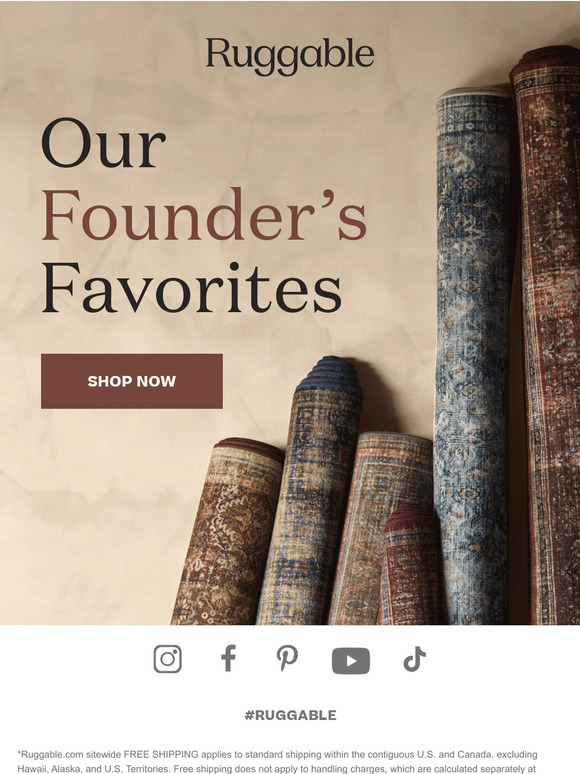 Ruggable: Meet The Founder’s Collection | Milled