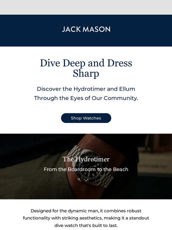 Jack Mason: The Ellum & Hydrotimer | Milled