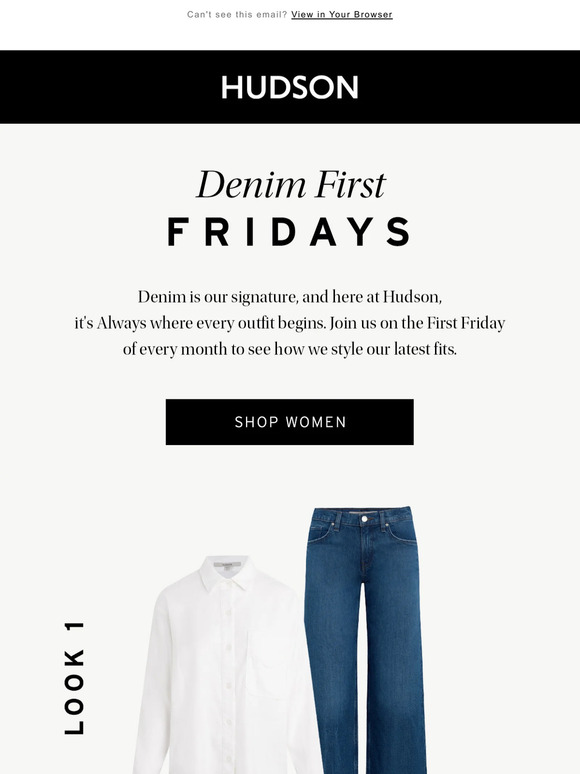 Hudson Jeans: Denim First Fridays | Milled