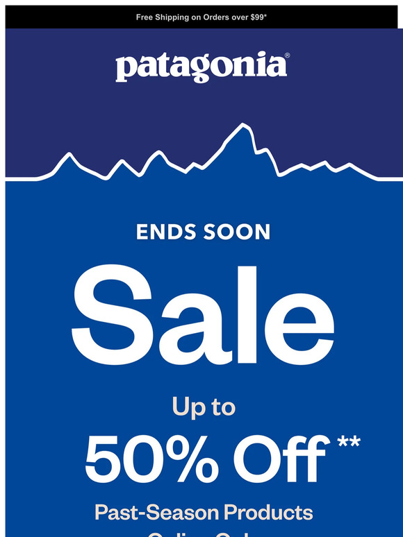 Patagonia Email Newsletters: Shop Sales, Discounts, and Coupon Codes