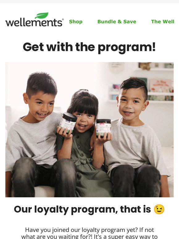 Wellements: Get to know our loyalty program! | Milled