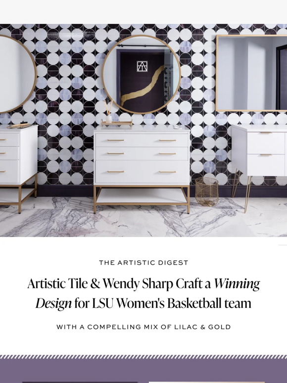 Artistic Tile: Discover the all-new LSU Tigers locker room | Milled