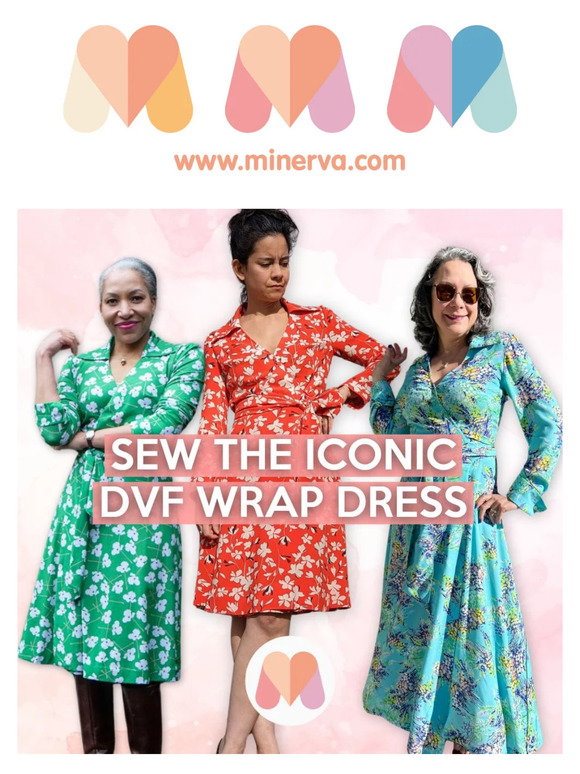 Minerva: New Kits for the Iconic Wrap Dress | Milled