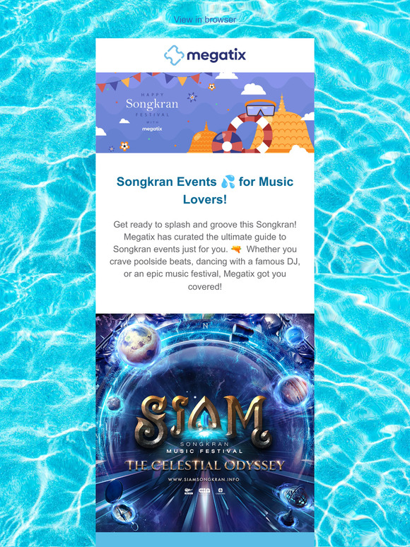 Megatix TH: Ultimate Guide to Songkran Events 2024 | Milled