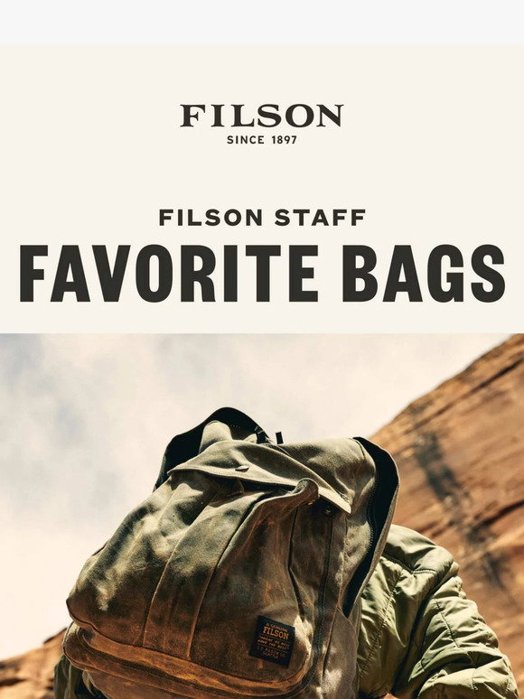 Filson: Filson Staff's Favorite Bags | Milled