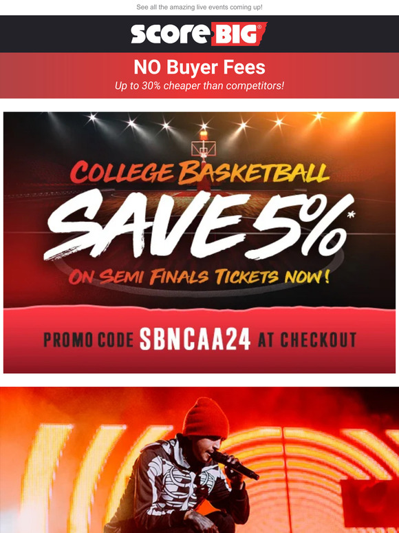 ScoreBig: ICYMI Semi Finals Are Here, Save Now! / Twenty One Pilots ...