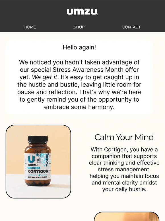 UMZU: A Gentle Nudge for Your Serenity 🌼 | Milled