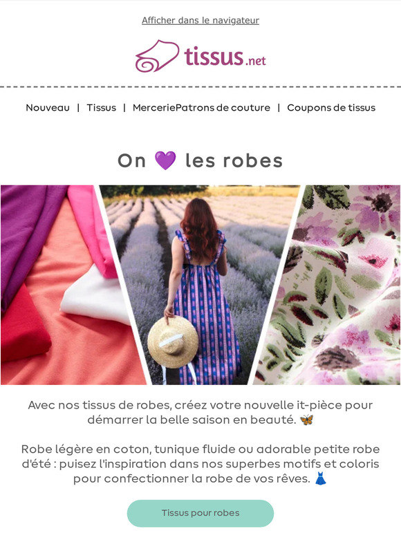 tissus.net: 👗 Tissus de robes pour votre nouvelle tenue coup de cœur ...