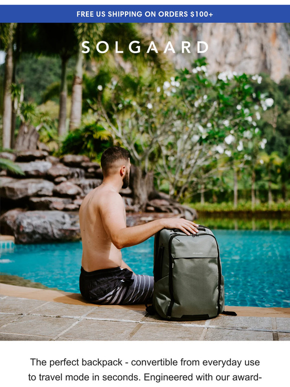 Solgaard: The Perfect Backpack For Spring Travel | Milled