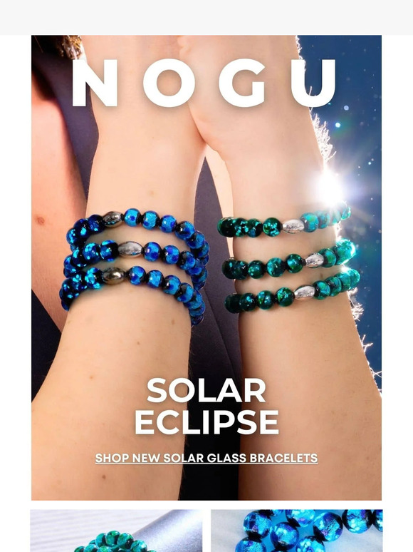 NOGU: 🌞*NEW* Limited Edition Solar Glass - Eclipse Bracelets | Milled