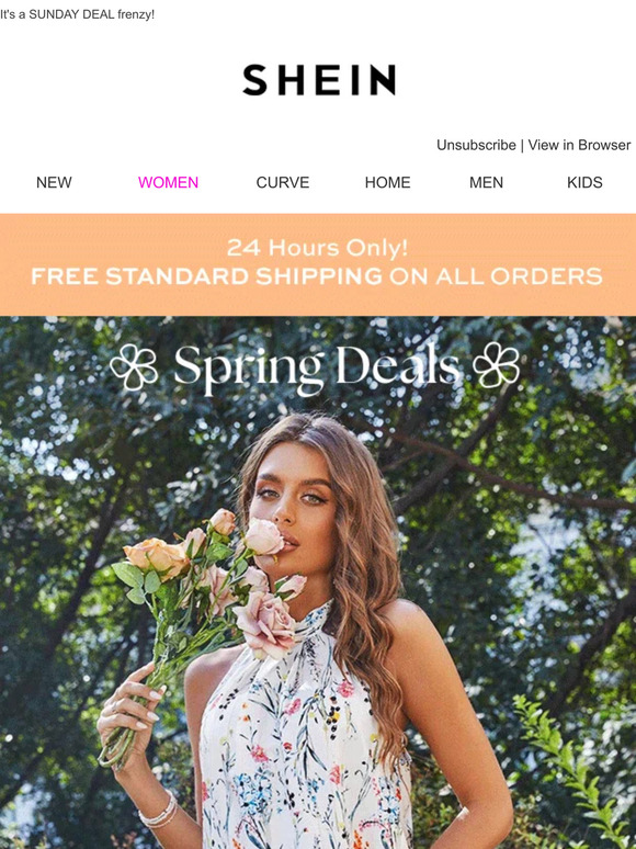 SHEIN Email Newsletters: Shop Sales, Discounts, and Coupon Codes