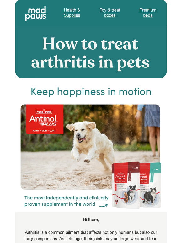 Waggly: Relieve Your Pet's Arthritis Pain with the Power of ...