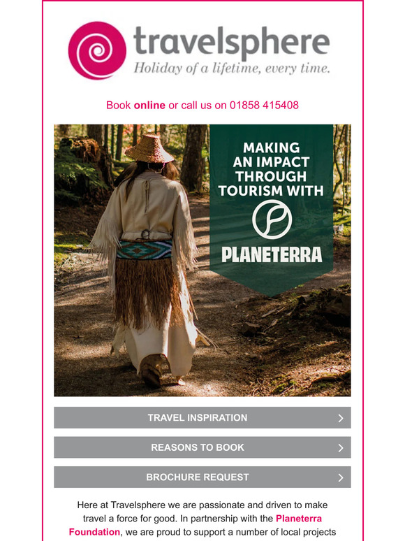 Travelsphere: Helping to make travel a force for good | Milled