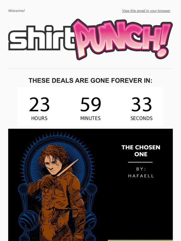 ShirtPunch: I am Paul Muad'Dib Atreides, Duke of Arrakis. | Milled