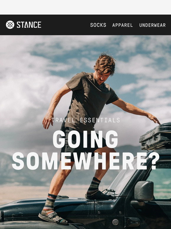 Stance: On-the-Go Comfort: Stance Travel Essentials Await | Milled