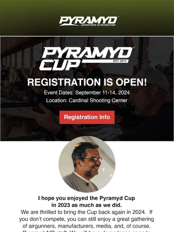 Pyramyd Air: Pyramyd Cup 2024 Registration | Milled
