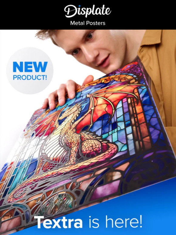 Displate: 💥Big reveal: all-new Displate finish is here! | Milled