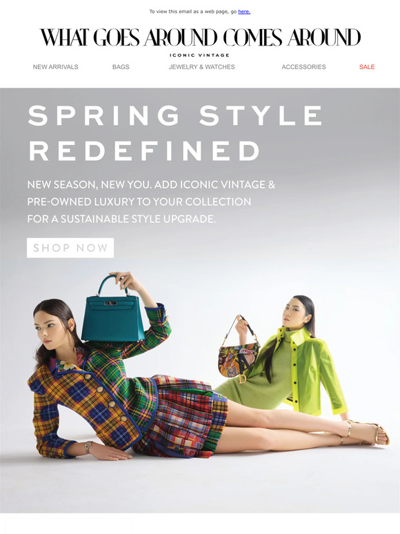 What Goes Around Comes Around: It’s time to redefine your look | Milled