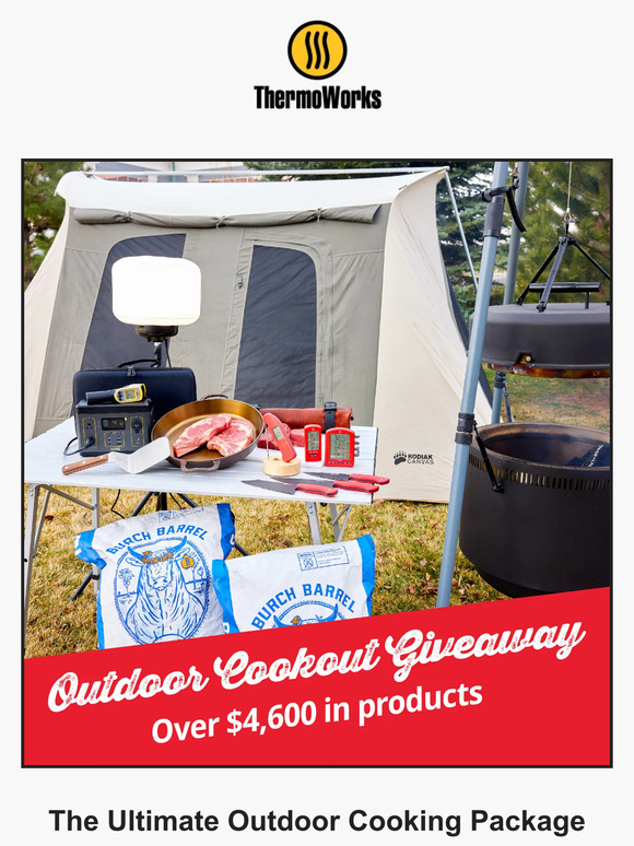 ThermoWorks: Enter to Win Over $4,600 in Outdoor Equipment! | Milled