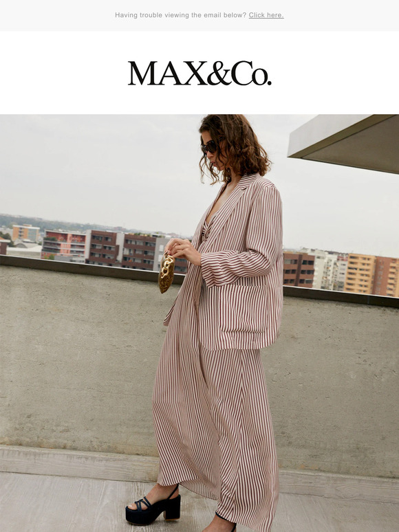 Max & Co: Breezy! Workwear Made Easy | Milled