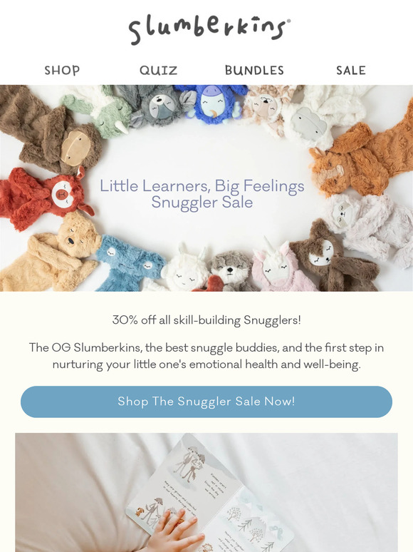 Slumberkins: Little Learner, Big Feelings: The Snuggler Sale ⚡️ | Milled