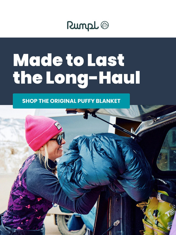 Rumpl: Made for the long-haul. | Milled